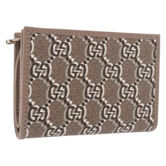 Gucci Portefeuille vintage en toile GG Pre-owned - Femme - Pre-owned - Beige - Taille: ONE Size