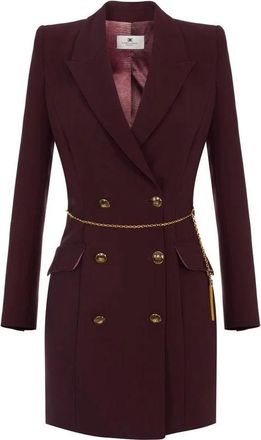 Elisabetta Franchi Damen, Kleider, Braun, 2XLGröße