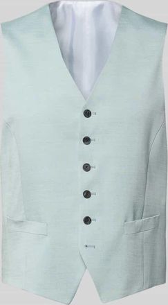 Joop Regular Fit Weste aus Viskose-Mix mit V-Ausschnitt