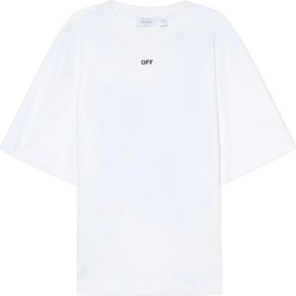 Off-white Homme, Tops, Blanc, Taille: XL Rubbed Paint Arrows Skate T-shirt
