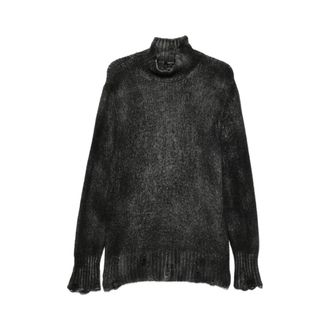 Avant Toi Herren, Strickwaren, Grau, MGr&ouml;&szlig;e
