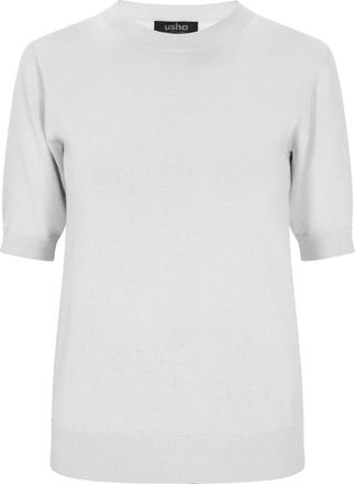 Usha Pullover Frauen hellgrau