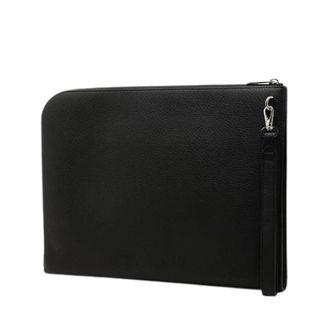 Cartier Pre-owned Must de Portfolio Leather Clutch Bag - Homme - Pre-owned - Noir - Taille: ONE Size