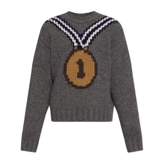 Dsquared2 Wollpullover - - Knitwear - Herren - Grau - L