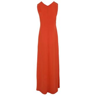 Aspesi Korallenfarbenes Kleid - - Dresses - Damen - Rot - M