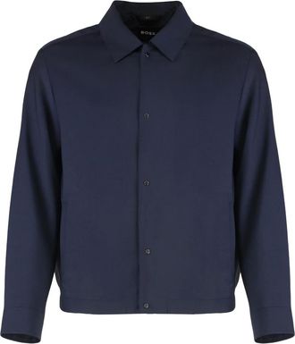 HUGO BOSS Homme, Vestes, Bleu, Taille: XL Blouses & Chemises