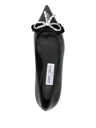 Jimmy Choo London Auria Ballet Flat - Black