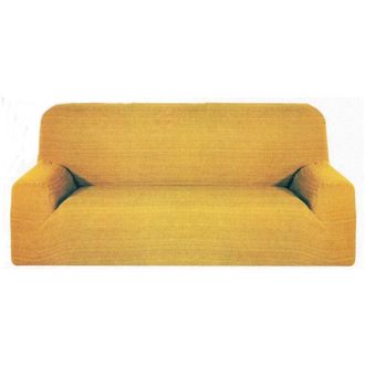 Trade Shop Trade Shop - 4-Sitzer-Sofabezug, ausziehbar von 170 bis 280 cm, Stretch-Sofabezug, Farbe - Gold