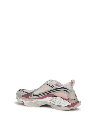 Balenciaga Womens Sneakers Triple S 2 Gradient Purple Upper Polyurethane Trainers