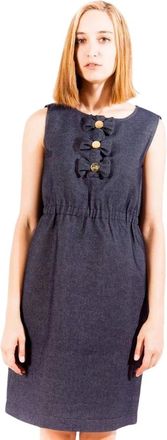 Love Moschino Damen, Kleider, Blau, SGröße