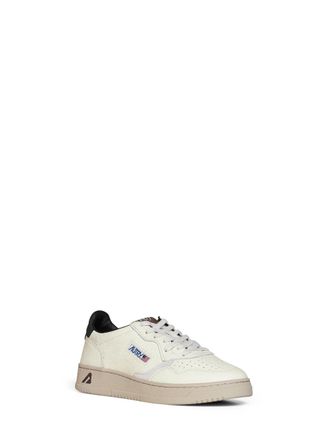 Autry Mens Sneakers Medalist Low White Leather Calf Trainers