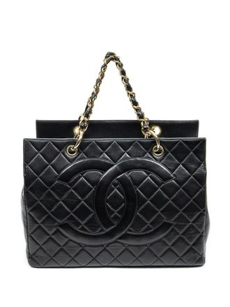 Chanel sac &agrave; main matelass&eacute; - Noir