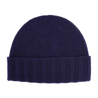 Drumohr Cuffia in puro cashmere - - Accessories - Herren - Blau - ONE SIZE