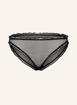 erlich textil Erlich Textil Iconic Mesh Slip Mit Polyamid - Goldfarbene Details schwarz