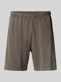 Mazine Regular Fit Sweatshorts mit Label-Detail