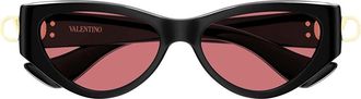 Valentino Garavani Lunettes - Noir
