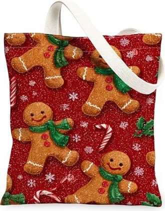 Generic Sac fourre-tout en toile de pain d&eacute;pices, sacs d&eacute;picerie r&eacute;utilisables, sacs d&eacute;picerie r&eacute;utilisables, l&eacute;gers et lavables avec bandouli&egrave;re pour le shop