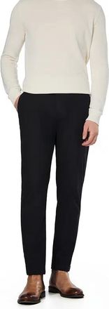 Strellson Herren Hosen blau meliert Slim Fit