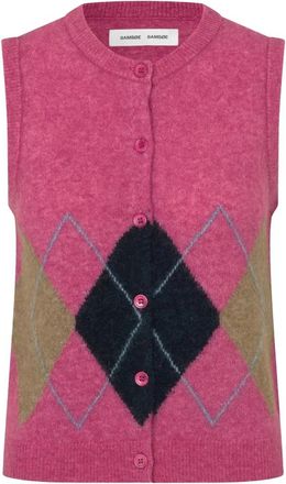 Sams&oslash;e & Sams&oslash;e Cardigans - - Knitwear - Damen - Rosa - M