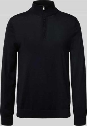 Selected Regular Fit Troyer aus reiner Merinowolle Modell TRAY