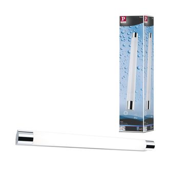 Paulmann 79713 LED Deckenleuchte Spiegelleuchte Orgon incl. 1x10,5 Watt IP44 Deckenlampe Chrom, Wei&szlig; Wohnzimmerlampe Metall, Acryl Flurlampe 3000 K