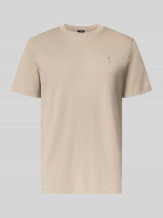 Joop T-Shirt mit Rundhalsausschnitt und Logo-Stitching