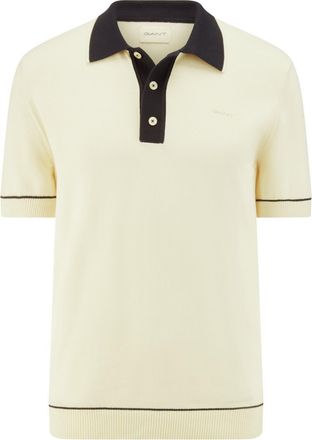 GANT Polo-Pullover GANT weiss