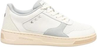 Scotch & Soda Homme, Chaussures, Blanc, Taille: 44 EU Classic Low Top Leather Baskets