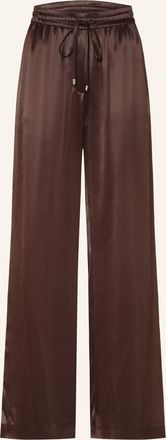 HUGO BOSS Satinhose Tavati braun
