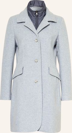 Cinque Cinque Mantel Ciastrella Im Materialmix blau