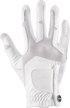 Uvex ventraxion - Flexibler Reithandschuh f&uuml;r Damen und Herren - exzellenter Grip & strapazierf&auml;hig - touchscreenf&auml;hig - 4D-Stretch an Fingern - White - 8-