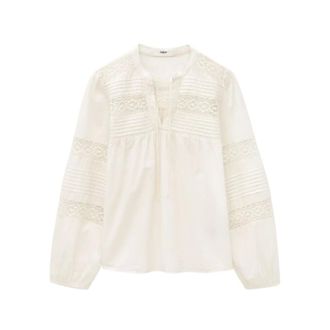 BA&SH Damen, Blusen & Hemden, Beige, LGr&ouml;&szlig;e