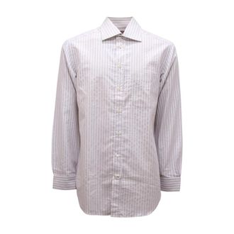 Armani L1675 Camicia Collezioni Hemd - - Shirts - Herren - Grau - M
