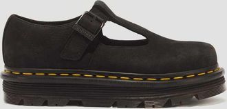 Dr. Martens Zebzag Milled Nubuck Mary Jane Schuhe in Schwarz, Gr&ouml;&szlig;e: 36