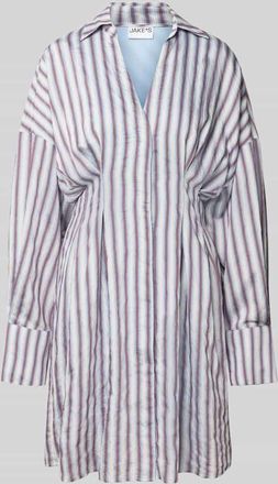 Jake*s Casual Tailliertes Freizeitkleid aus Viskose-Mix