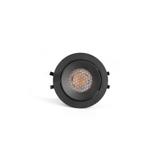Faro Barcelona Faro Barcelona 43906 Kivi Einbauleuchte, schwenkbar, Schwarz, 5 W, 3000 K, 36 &deg;, IP44