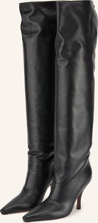 PARIS TEXAS Paris Texas Overknee-Stiefel Rose schwarz