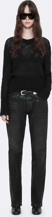 AllSaints Mabel Pullover in Schwarz