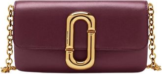 Marc Jacobs The Scene Wallet on Chain - Femme - Sacs - Rouge - Taille: ONE Size