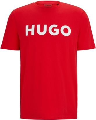 HUGO BOSS Herren Dolive T-Shirt, Open Pink693, XXL EU