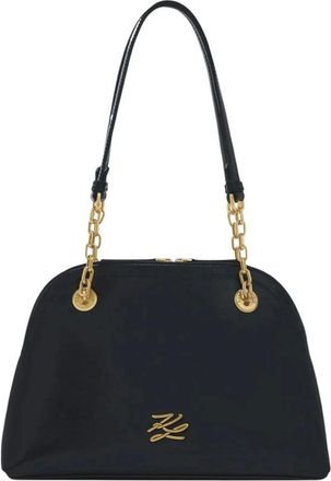 Karl Lagerfeld Femme, Sacs, Noir, Taille: ONE Size Villa La Vigie Shoulder Bag