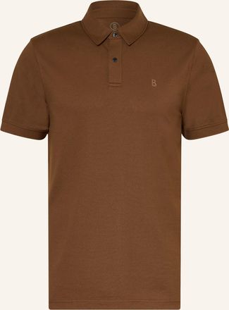 Bogner Piqu&eacute;-Poloshirt Timo Regular Fit braun