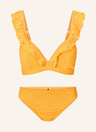 LingaDore Triangle Padded Bikiniset orange