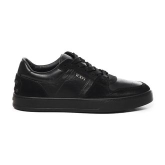 Tod's Homme, Chaussures, Noir, Taille: 43 EU Baskets Noires &agrave; Lacets
