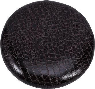 NUOBESTY Angoily Ersatz Sitzauflage Barhocker Rund 29cm Durchmesser Pu Oberfl&auml;che Braun Fleckenabweisend Stuhlsitz Ersatz f&uuml;r Esszimmerstuhl Holzstuhl