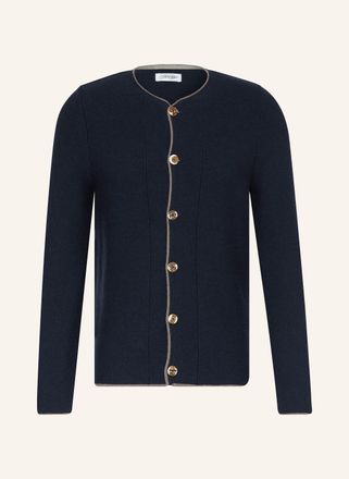 Grasegger Strickjanker Aus Merinowolle blau