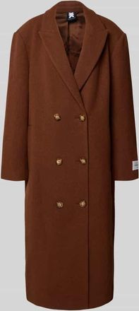 Karo Kauer Oversized Mantel mit Woll-Anteil