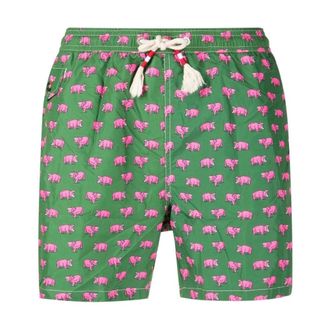 MC2 Saint Barth Ergonomischer Badeslip - - Swimwear - Herren - Gr&uuml;n - 2XL