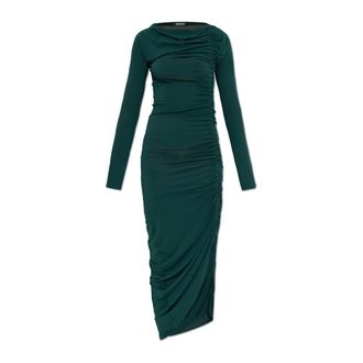Ferragamo Gedrapestes Kleid - - Dresses - Damen - Gr&uuml;n - 2XS