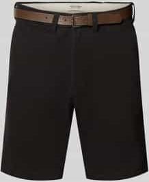 Jack & Jones Straight Fit Shorts mit abnehmbarem G&uuml;rtel Modell Adam